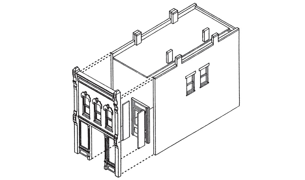 Cricket's Saloon - N Scale Kit - ScenesnNature