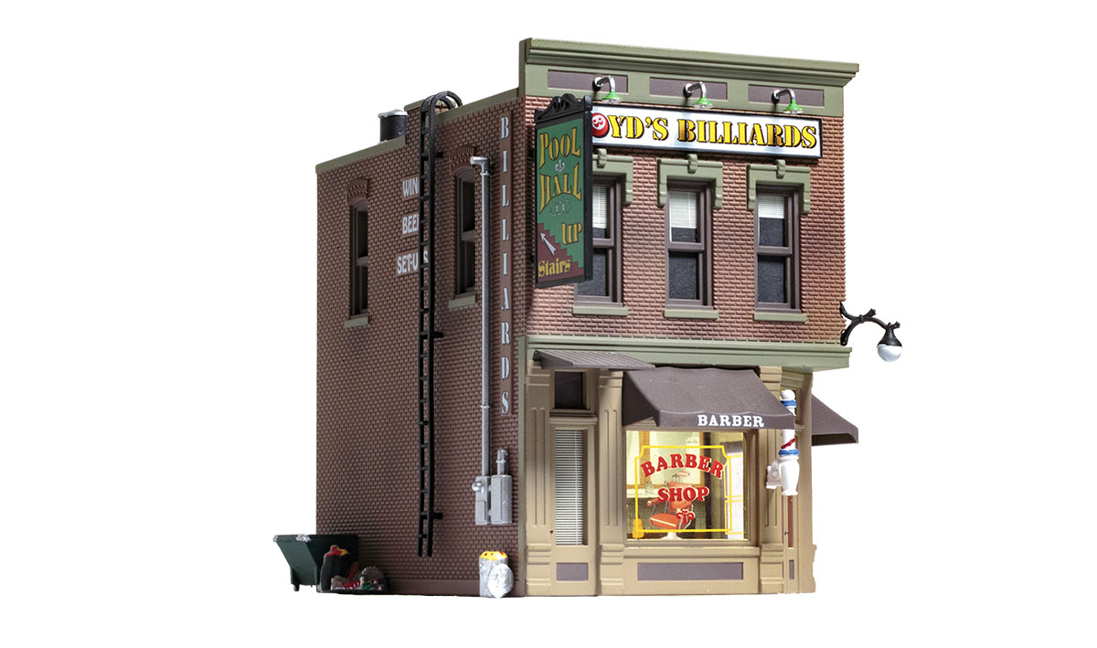 Corner Emporium - HO Scale - ScenesnNature