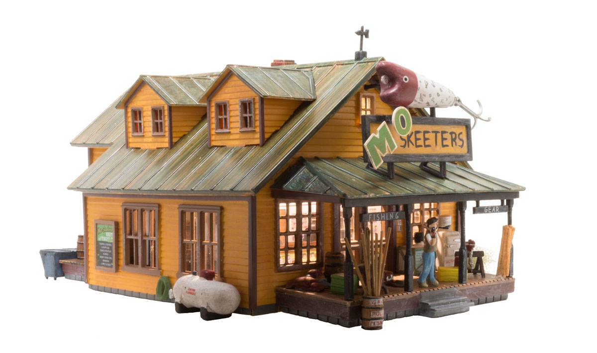 Mo Skeeters Bait & Tackle - HO Scale - ScenesnNature