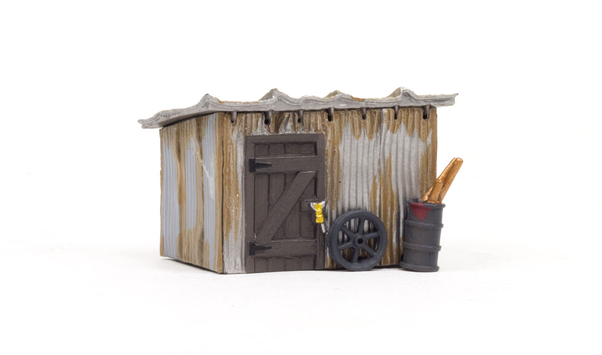 Tin Shack - HO Scale - ScenesnNature