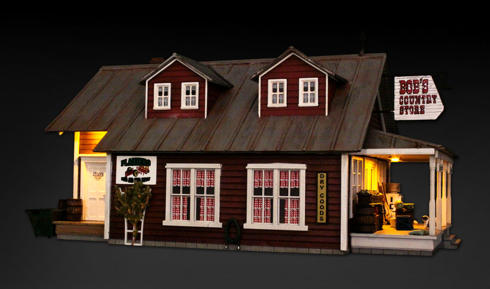Country Store Expansion - O Scale - ScenesnNature