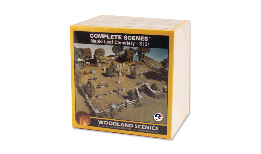 Maple Leaf Cemetery HO Scale Kit - ScenesnNature