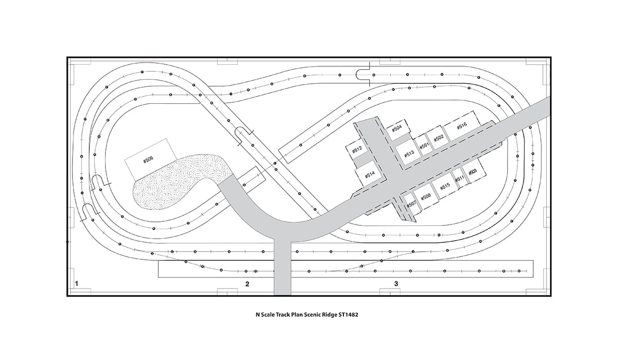 Scenic Ridge® N Scale Lightweight Layout Kit (US Only) - ScenesnNature